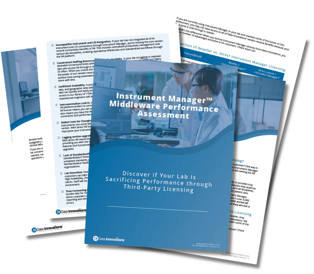 Download the Middleware Performance Assessment | Data Innovations
